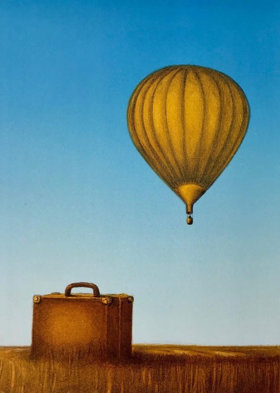 I travel light 74/160 - Paletten kunst & Innramming